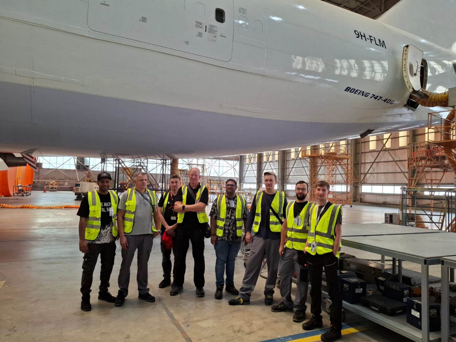 B747 -400 Practical in Sharjah, Dubai - AVIET